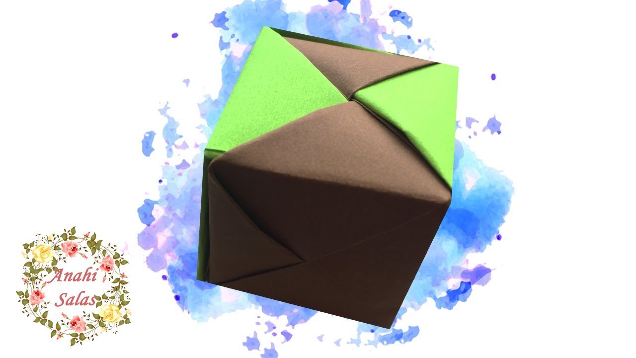 ¿Cómo hacer un cubo de papel? | Fácil - YouTube