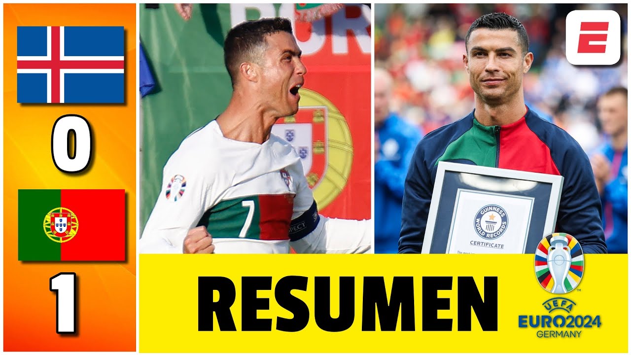 CR7 HISTÓRICO. GOL de Cristiano Ronaldo en su juego 200 con Portugal ...