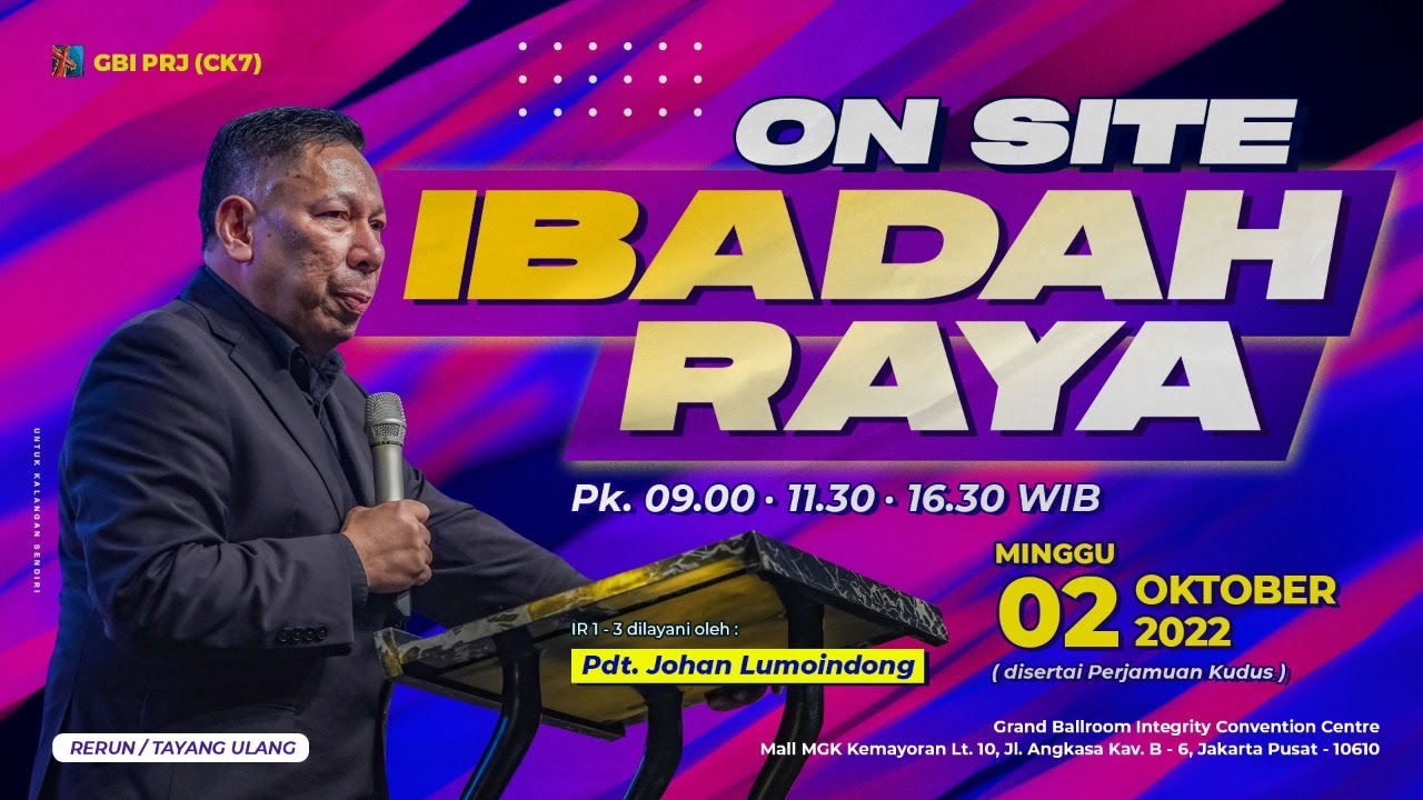 PRIBADI TUHAN YANG BERKUASA, LUAR BIASA & SEMPURNA - Pdt. Johan ...