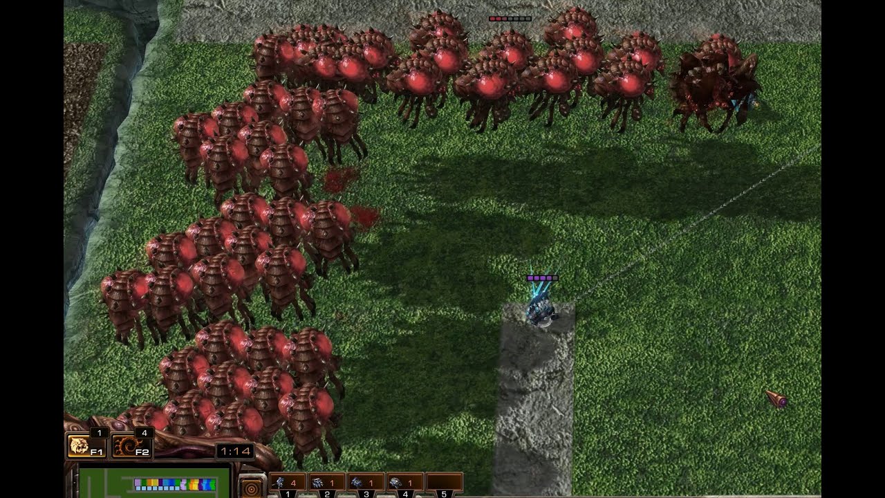 SC2 Arcade #09 - Amazing Turret Defense Vortex(2) - YouTube