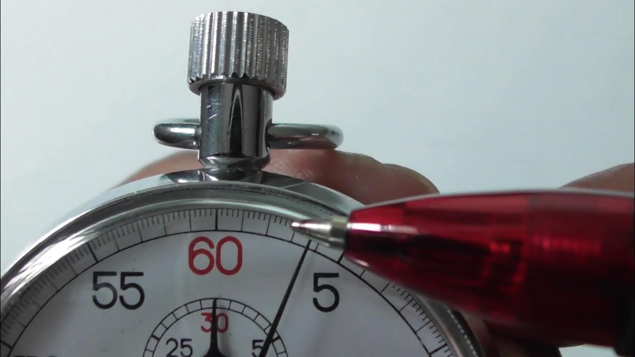 Cara Membaca Stopwatch - YouTube