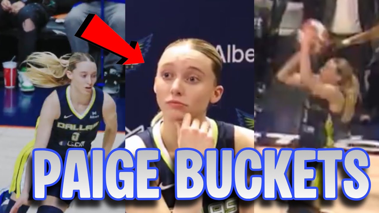 Paige Bueckers GOING VIRAL After GOING CRAZY In The Dallas Wings First ...