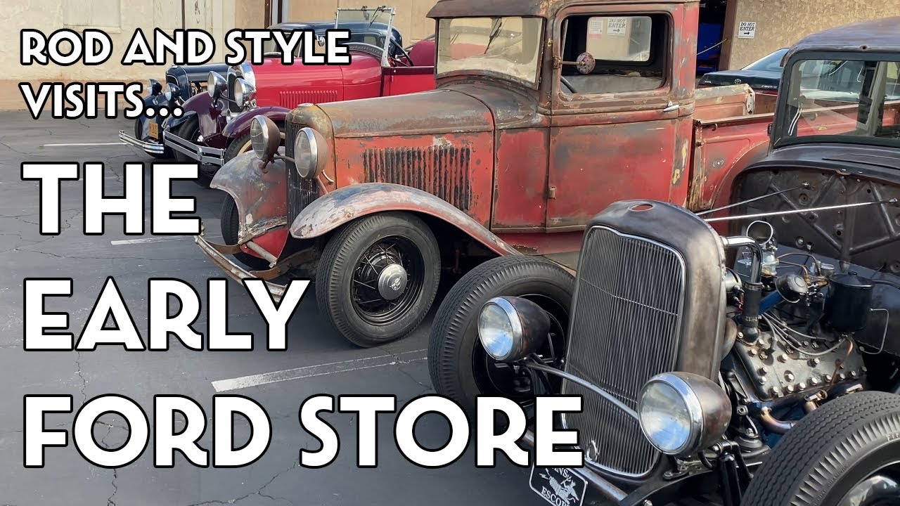 Rod and Style Checks out the Early Ford Store! - YouTube