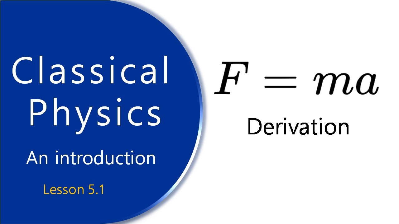 F = ma | Second law of motion | Newton second law of motion | Second ...