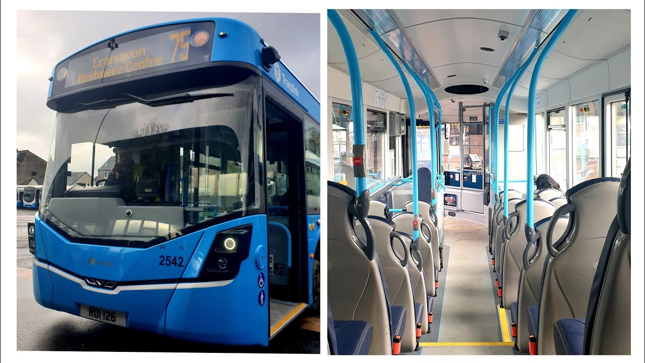 Wrightbus GB Hawk #2542 - YouTube