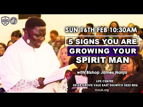 5 Signs you are growing your spirit man II 16 FEBRUARY 2025 - YouTube