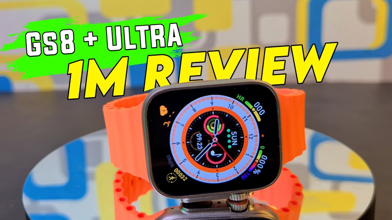 Gs8 Plus Ultra Smartwatch 1M Review || Apple Ultra Clone - YouTube