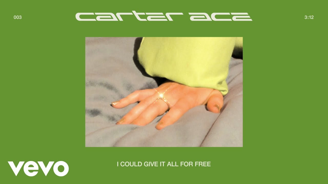 Carter Ace - For A Minute (Lyric Video) - YouTube