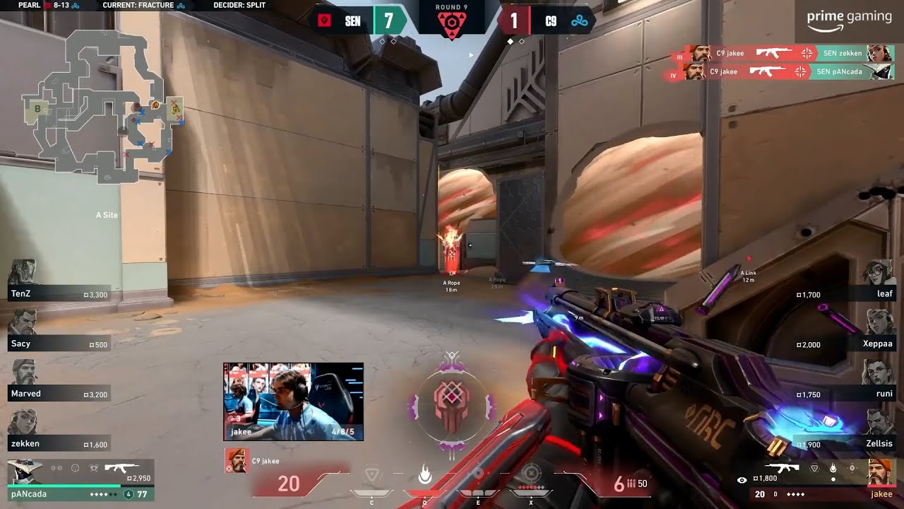 C9 jakee 4K clutch with 20hp vs SEN | VCT Americas LCQ - YouTube