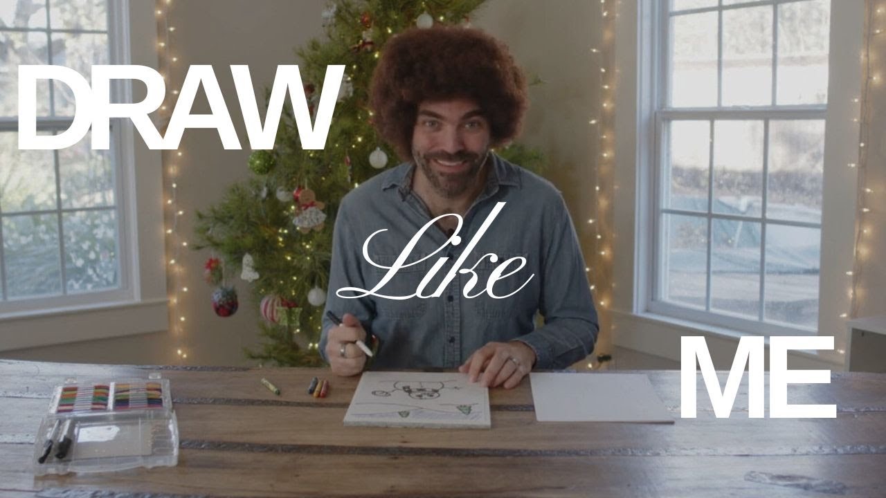 Draw Like Me - Christmas Eve Edition - YouTube