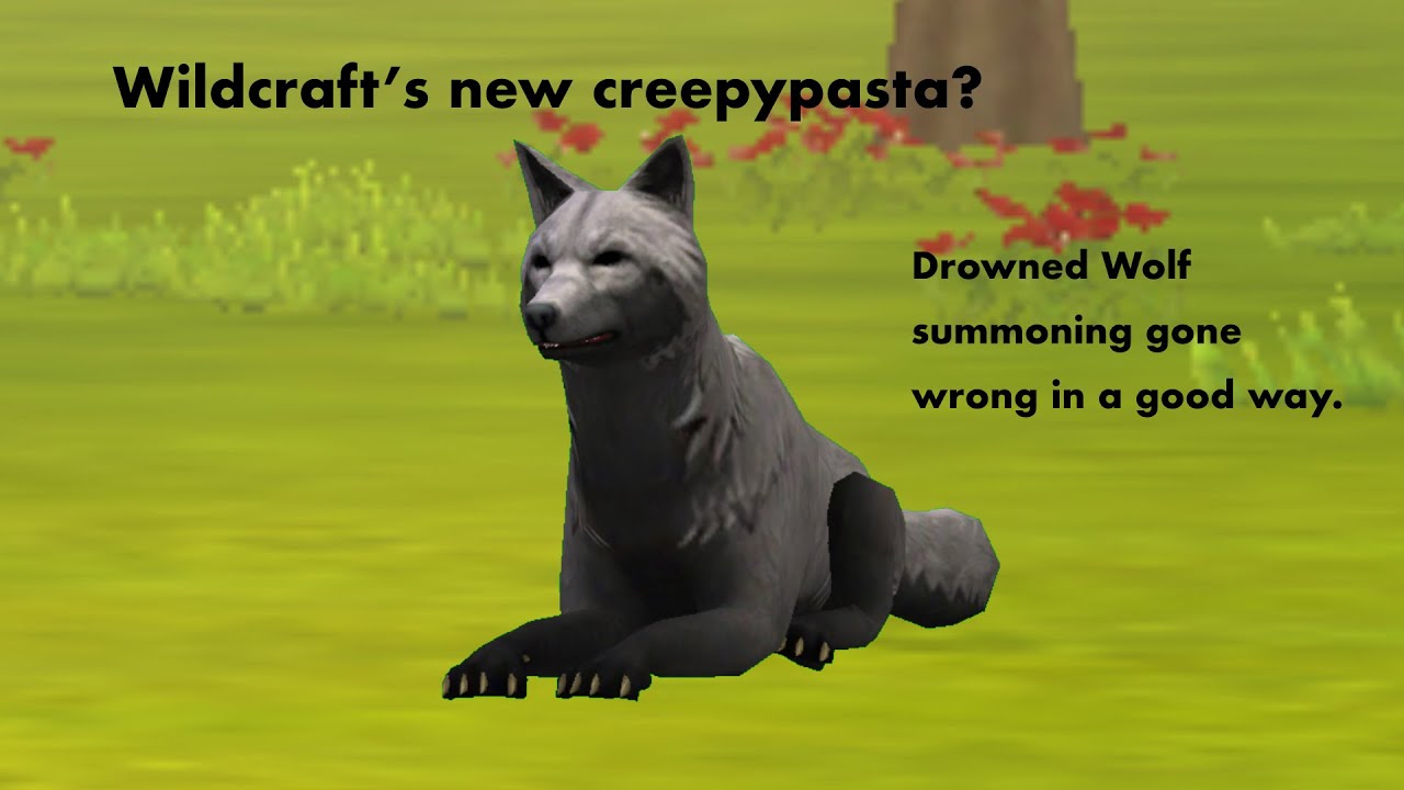 I found a new WildCraft creepypasta while trying to summon The Drowned ...