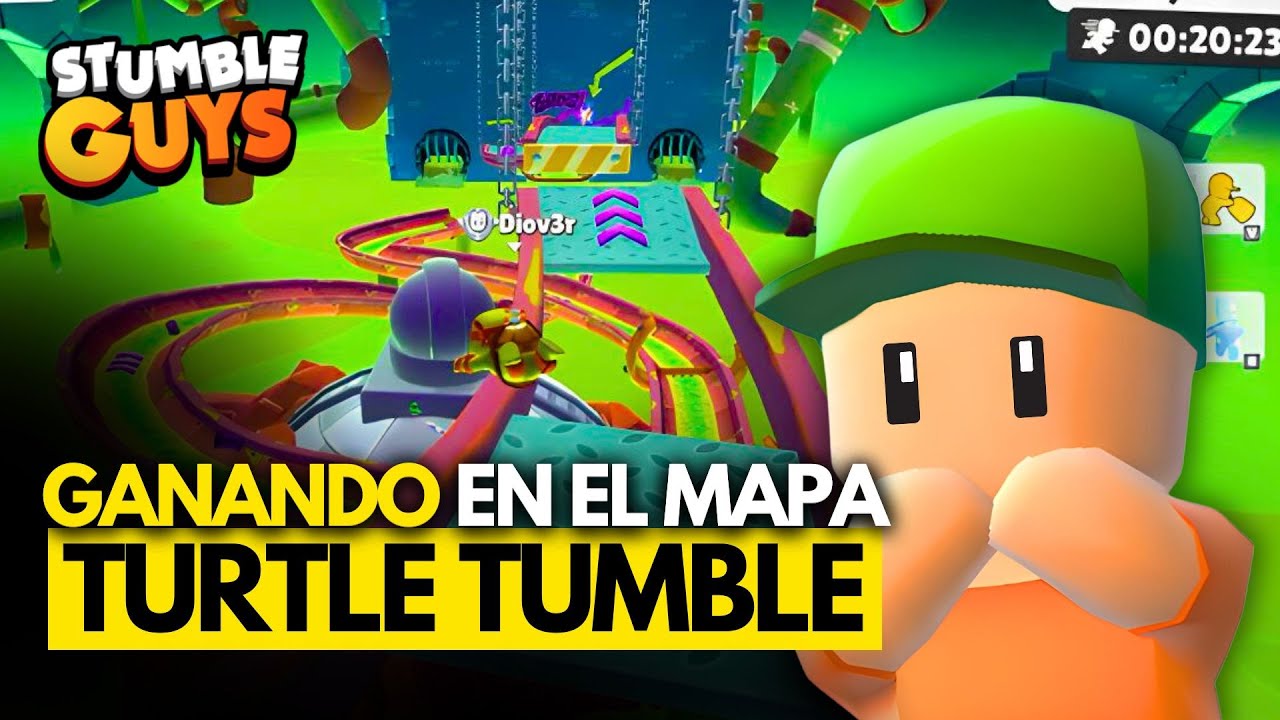 Cómo GANAR en Turtle Tumble en Stumble Guys - YouTube