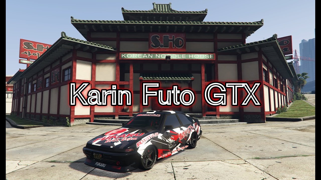 CUSTOM KARIN FUTO GTX - GTA ONLINE - YouTube
