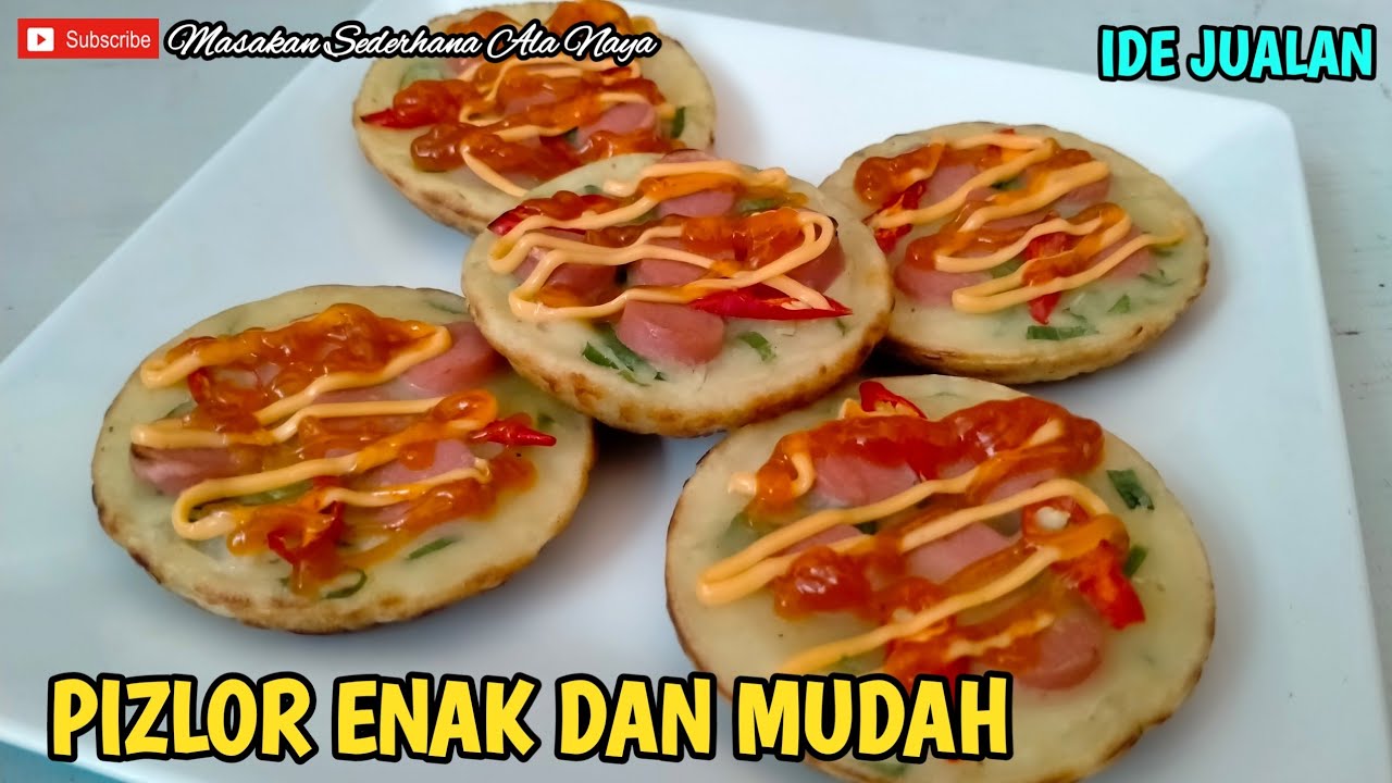 Cara Membuat PizLor Enak Dan Mudah || Pizza Telur || Egg Pizza || Ide ...