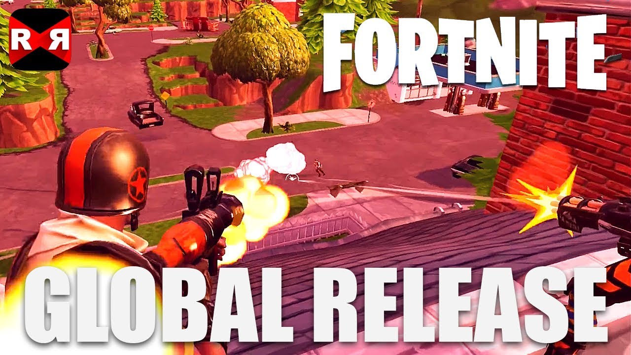 Fortnite - iOS Global Release Gameplay - YouTube