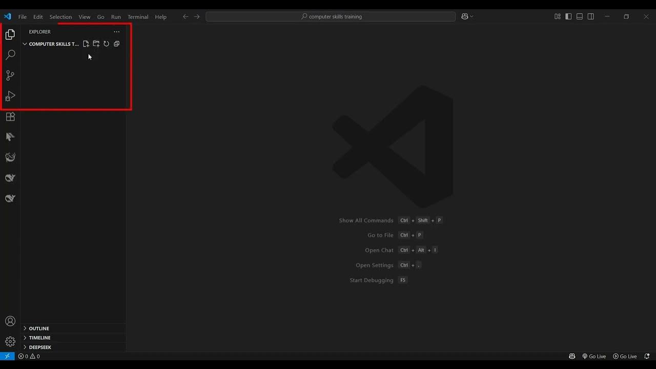 #2 How to launch html code in vs code for the first time - YouTube