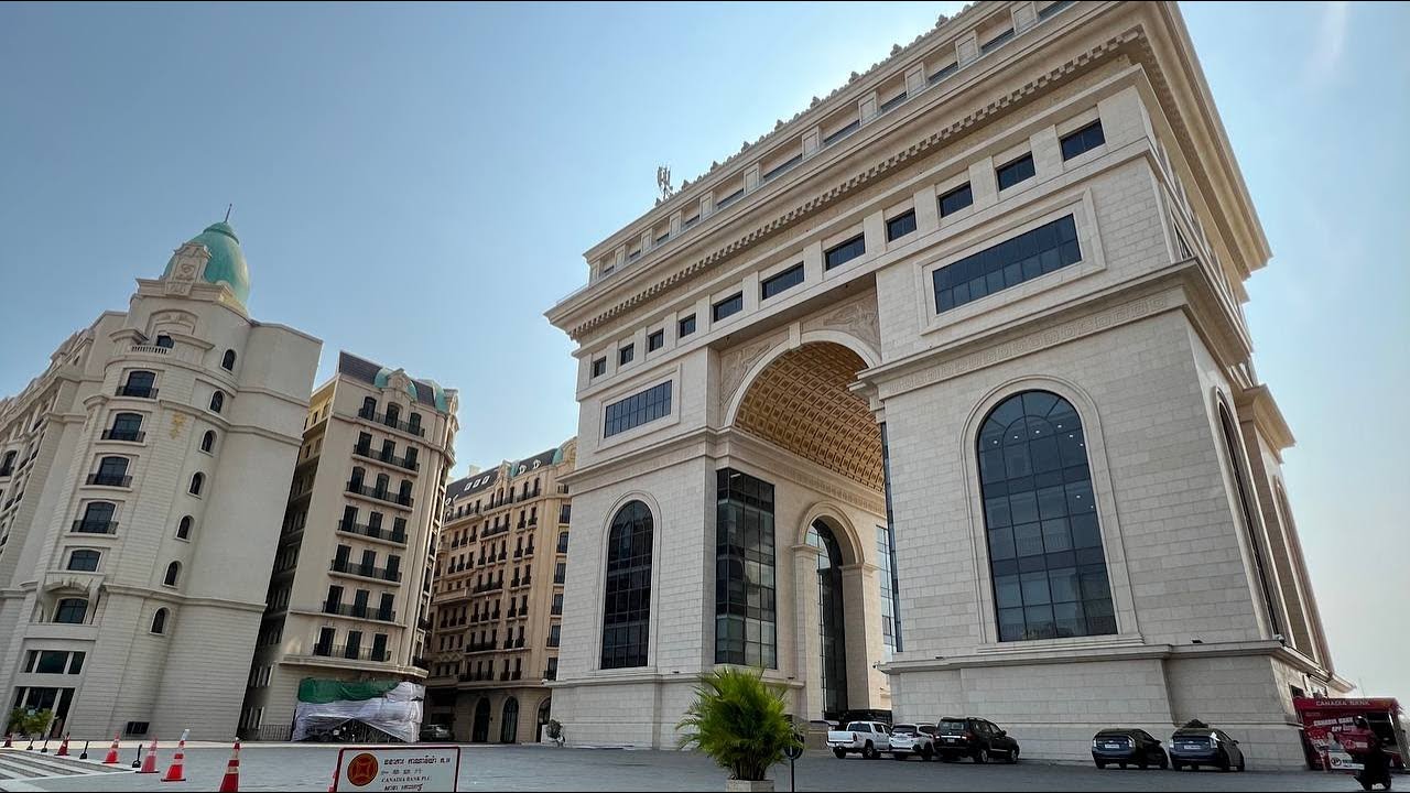 Inside Phnom Penh’s Architectural Gem: The Elysee Koh Pich - YouTube