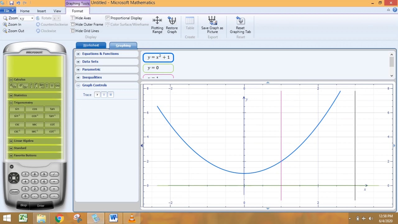 Tutorial Microsoft mathematics|| Menyelesaikan soal Integral||gampang ...