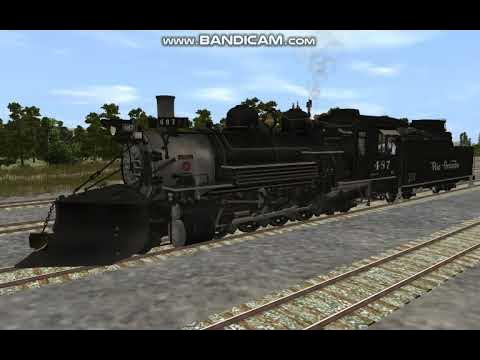 D&RGW K-36 2-8-2 #487 5 Chime Whistle - YouTube
