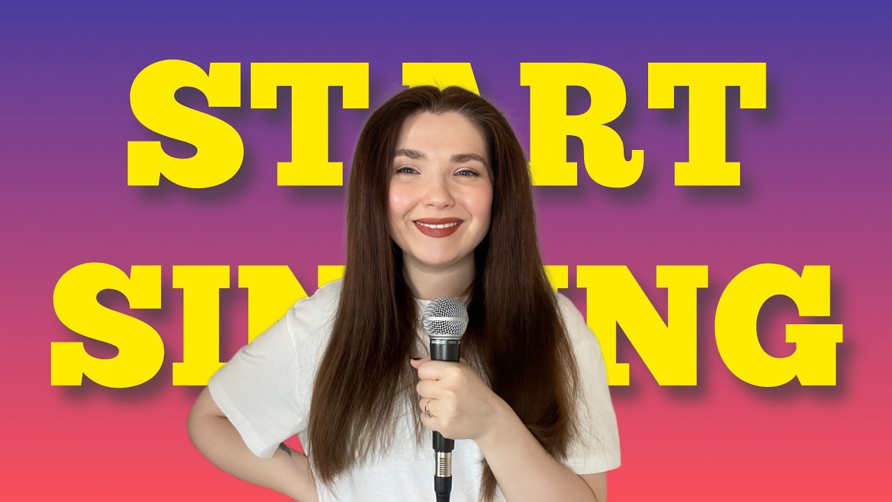 How to Start Singing: a Beginner's Guide - YouTube
