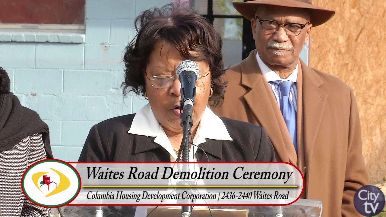 Waites Road Demolition Ceremony - YouTube