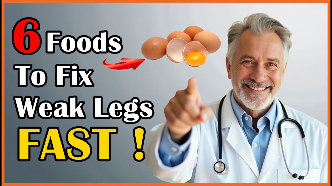 6 Everyday Foods That Instantly Strengthen Weak Legs After 60 - Leg ...