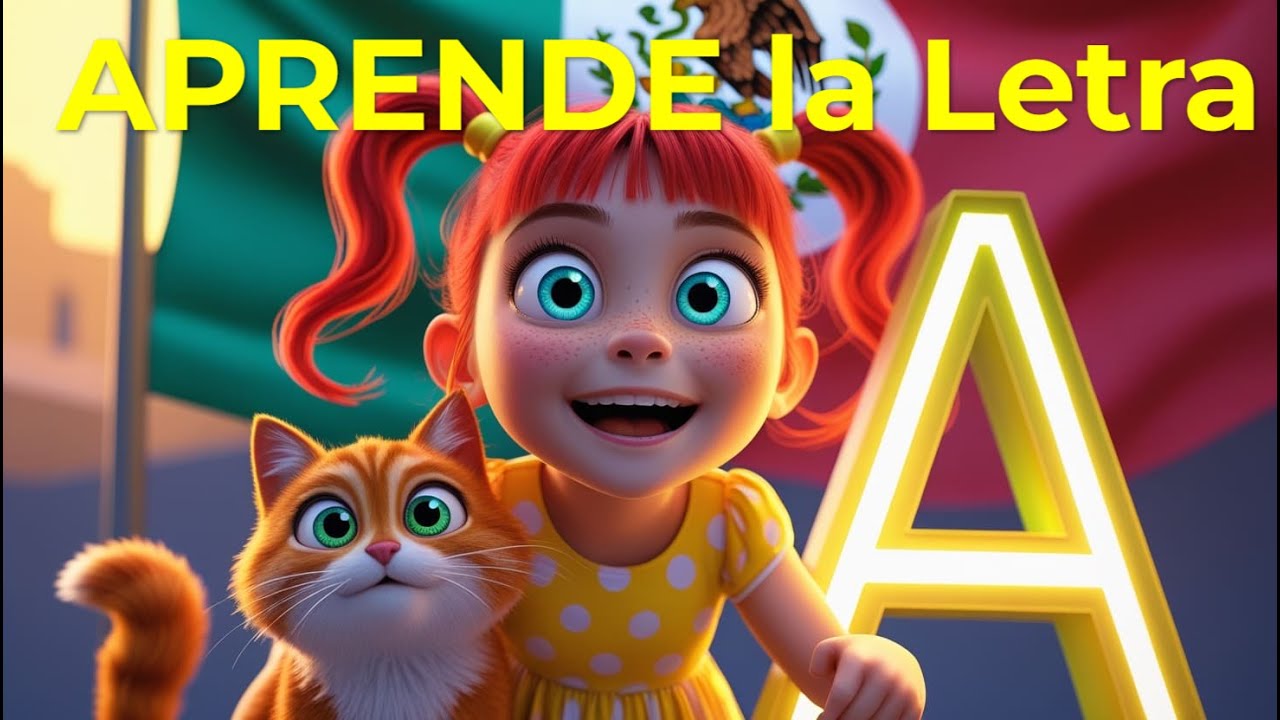 ¡APRENDE la Letra A con Ruby y Red! ¡Animación Divertida para Niños! - YouTube