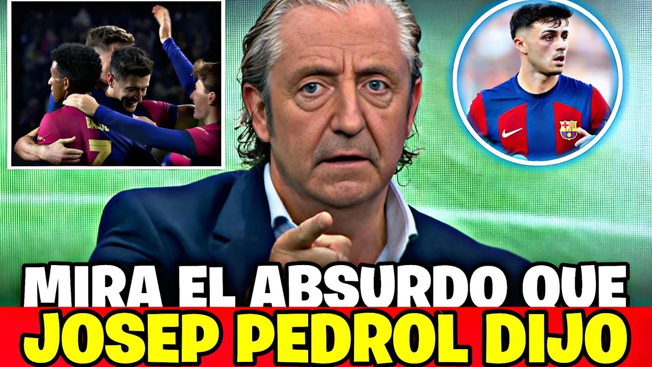 ¡Lo que Josep Pedrol dijo tras la victoria del Barcelona y su elogio a ...