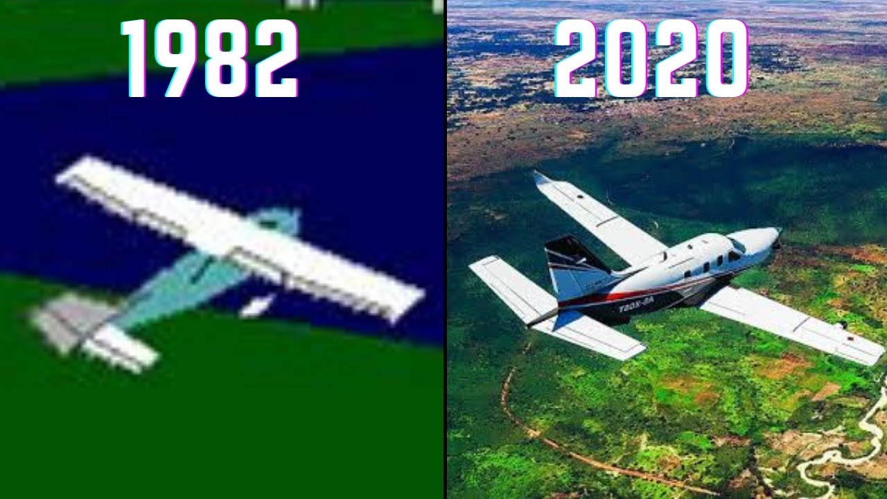 Evolution Of Microsoft Flight Simulator 1982-2020 | Gamers Union - YouTube