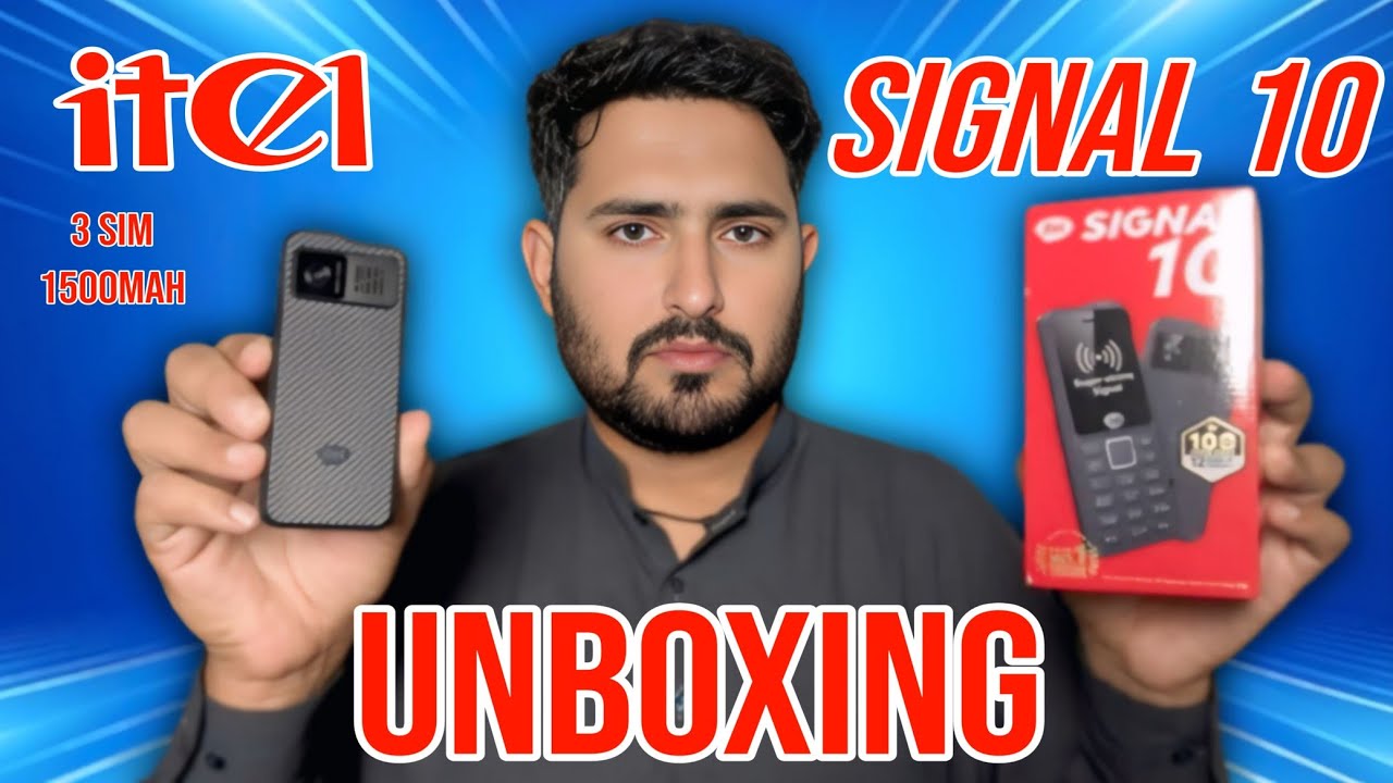 Itel Signal 10 Unboxing | Signal Ka Baadshah - YouTube