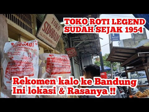 Toko Roti Jadoel di Bandung🇮🇩‼️Roti Legend Toko Sidodadi Jajanan ...