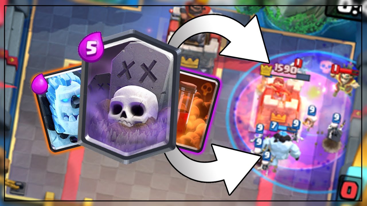 INSANE 2.9 SUPER FAST CYCLE GRAVEYARD DECK!!! Graveyard Poison Strategy ...