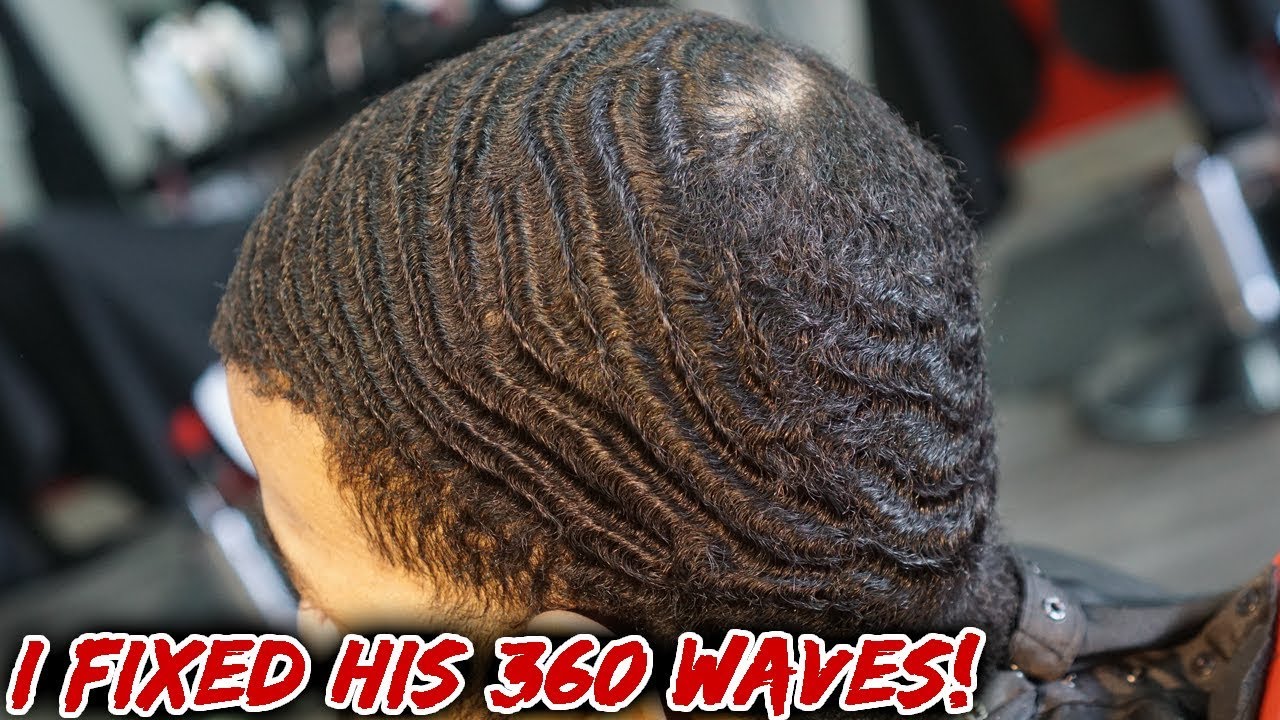 Barber Tutorial: How To Cut 360 Waves! - YouTube