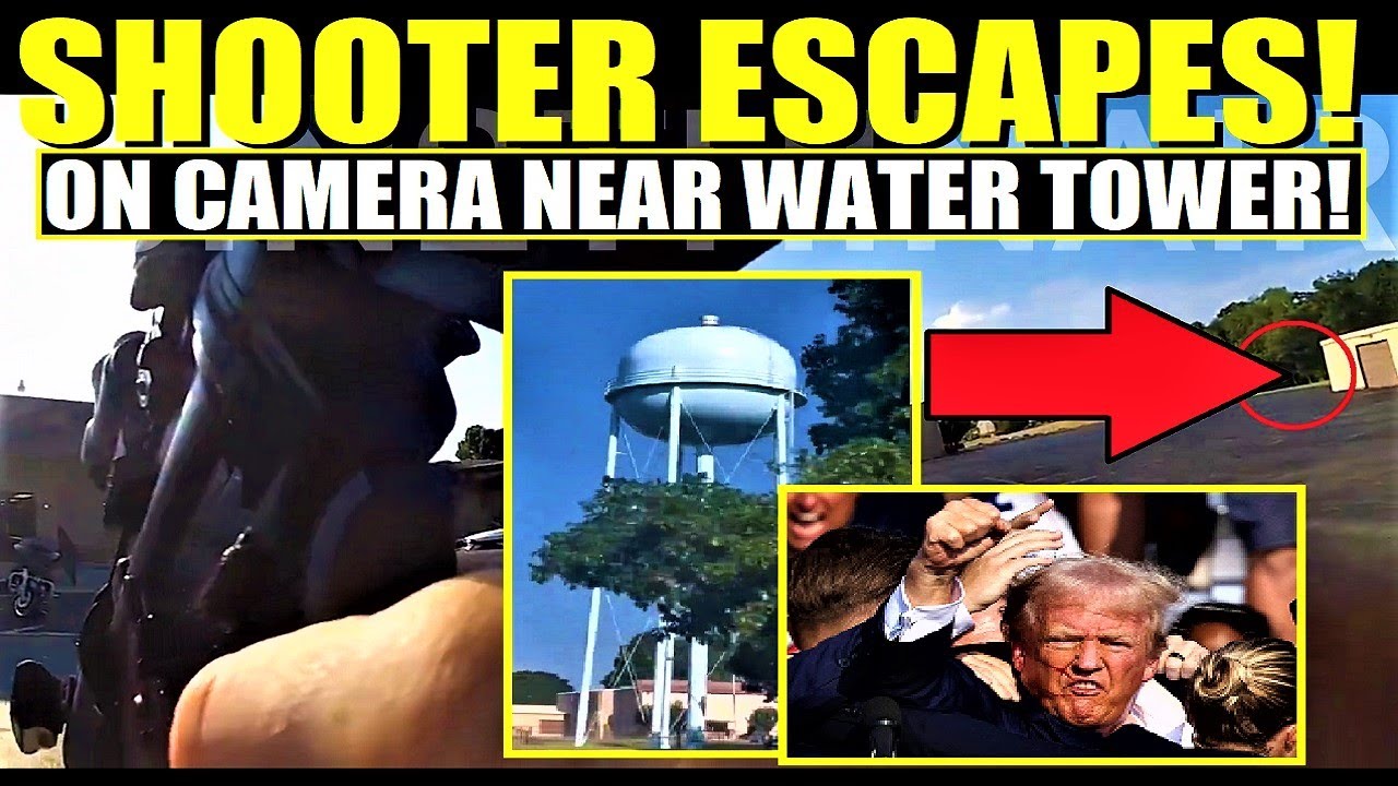 🤯BREAKING! Trump RALLY Shooting Suspect ESCAPES by WATER TOWER! - YouTube