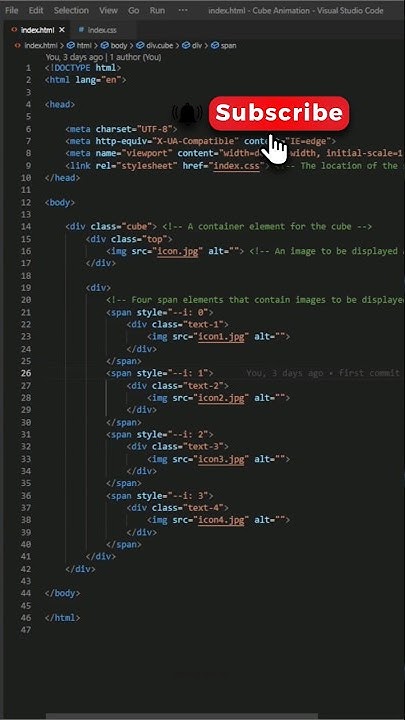 Football player's 3D Cube Animation ⚽🎖️|CSS Tricks #cubeanimation # ...