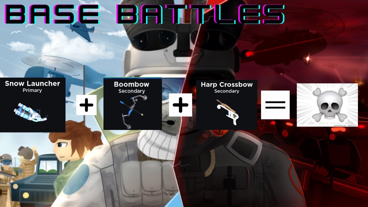 Base Battles SNOW/SNOWBALL LAUNCHER!!! - YouTube