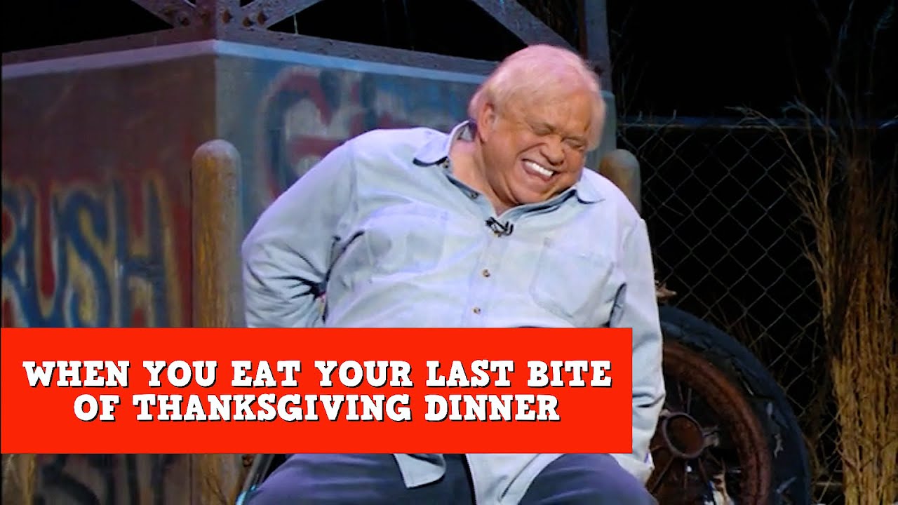 When You Eat Your Last Bite Of Thanksgiving Dinner | James Gregory - YouTube