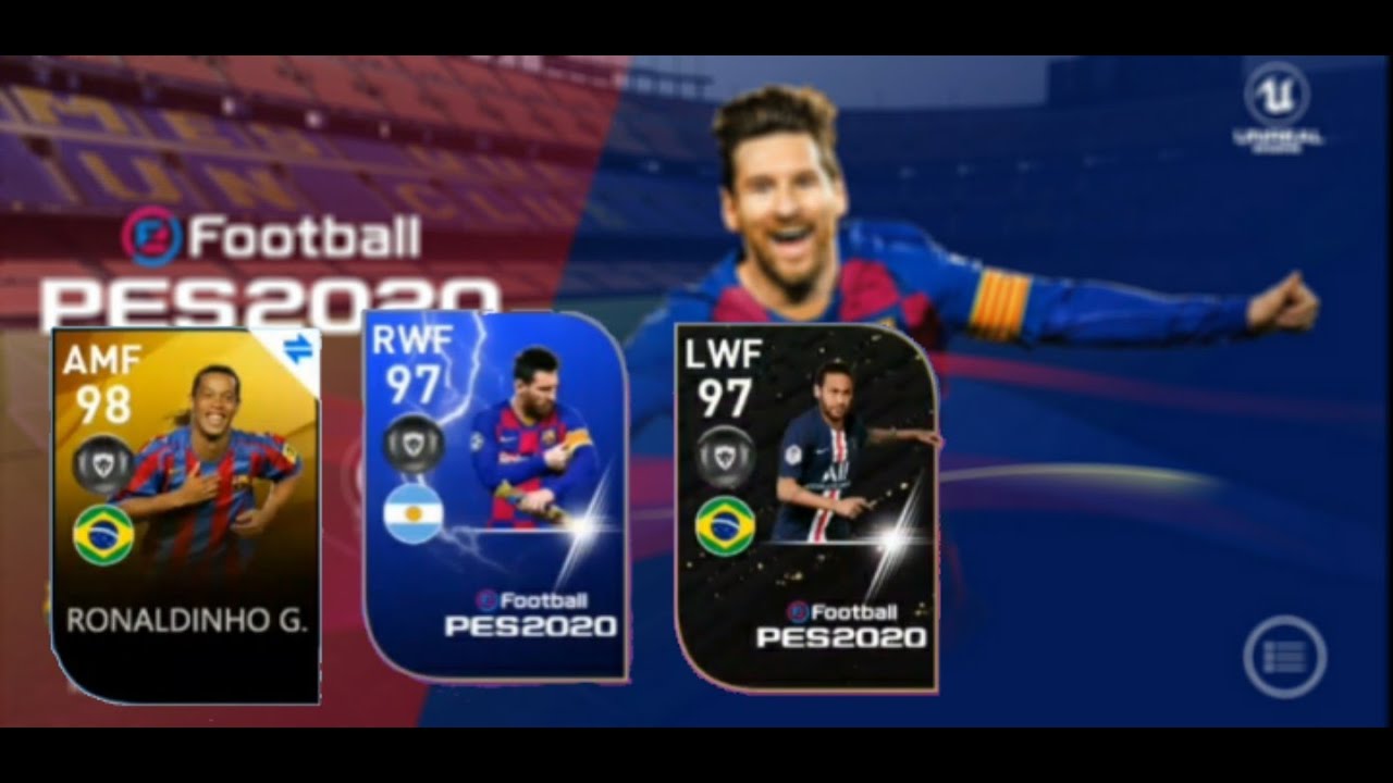 Best patch version of PES 20 mobile | New player card designs added ...