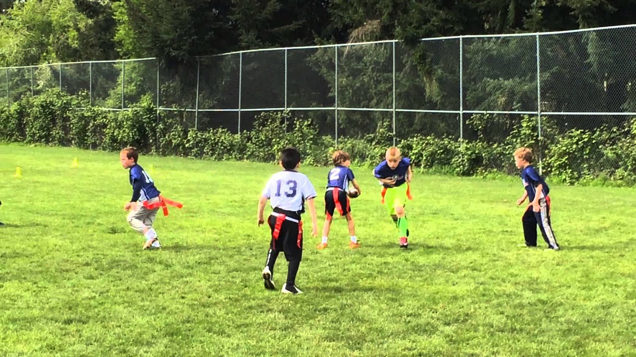 Radley's first football game. - YouTube