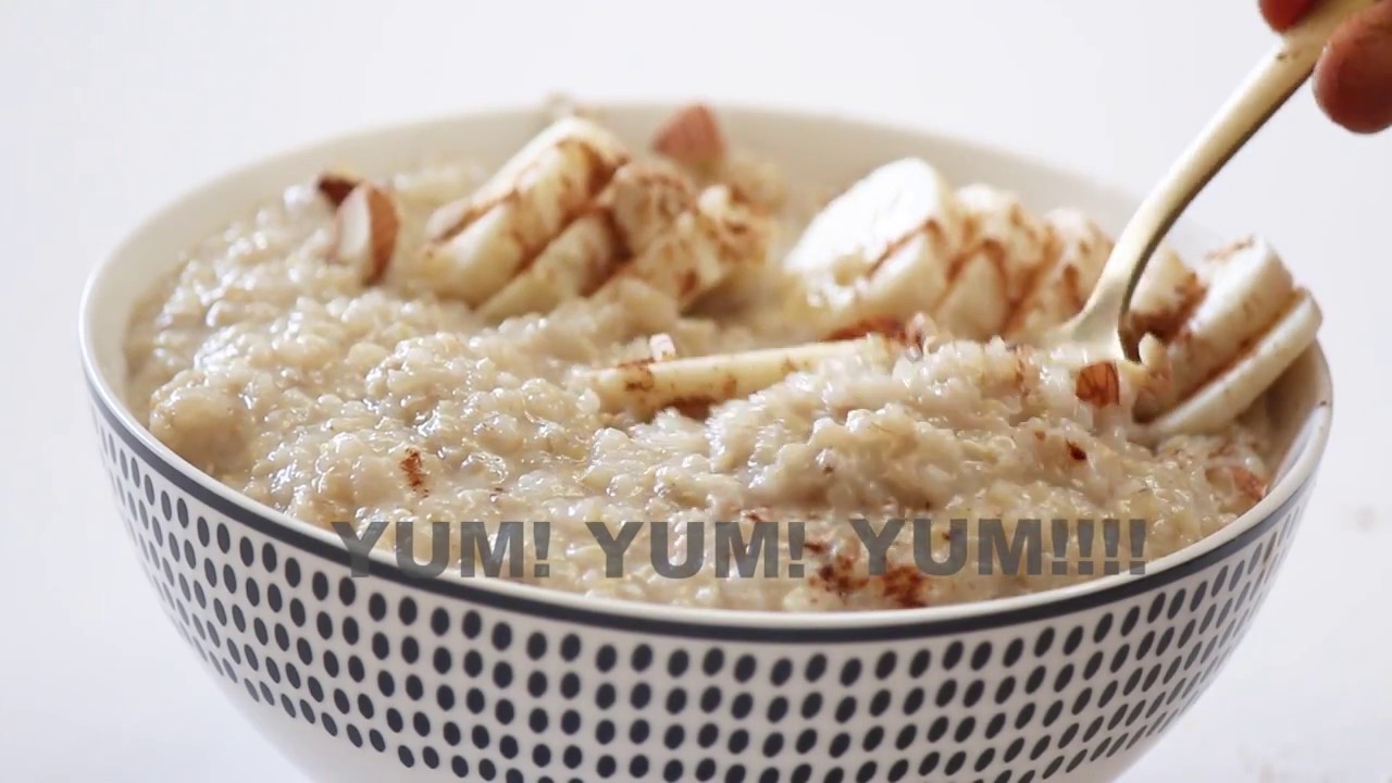 Breakfast Brown Rice Pudding - YouTube