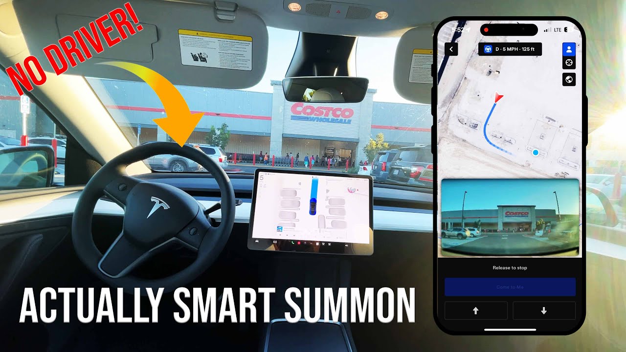 We found the biggest flaws in Tesla’s Actually Smart Summon! - YouTube