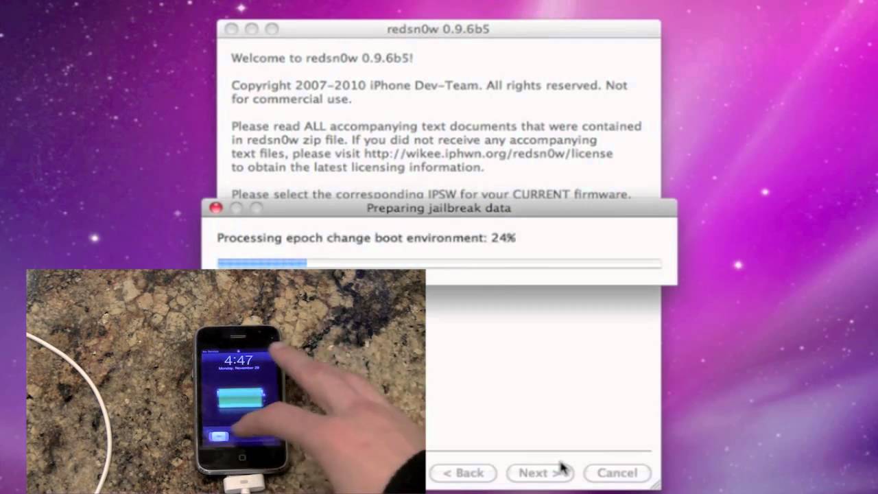 How To Unlock iPhone 3GS/3G 4.2.1/4.1 Using Ultrasn0w - 5.14.02 & 5.15. ...