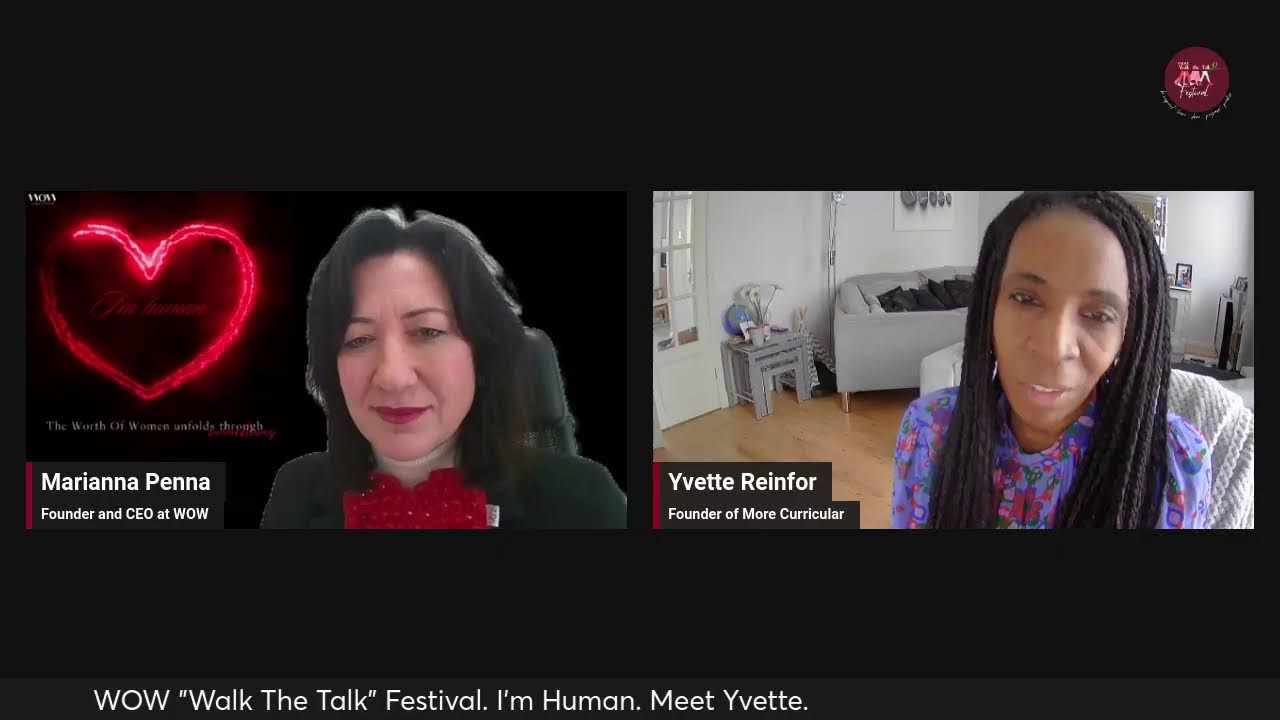WOW "Walk The Talk" - I;m Human - Meet Yvette - YouTube