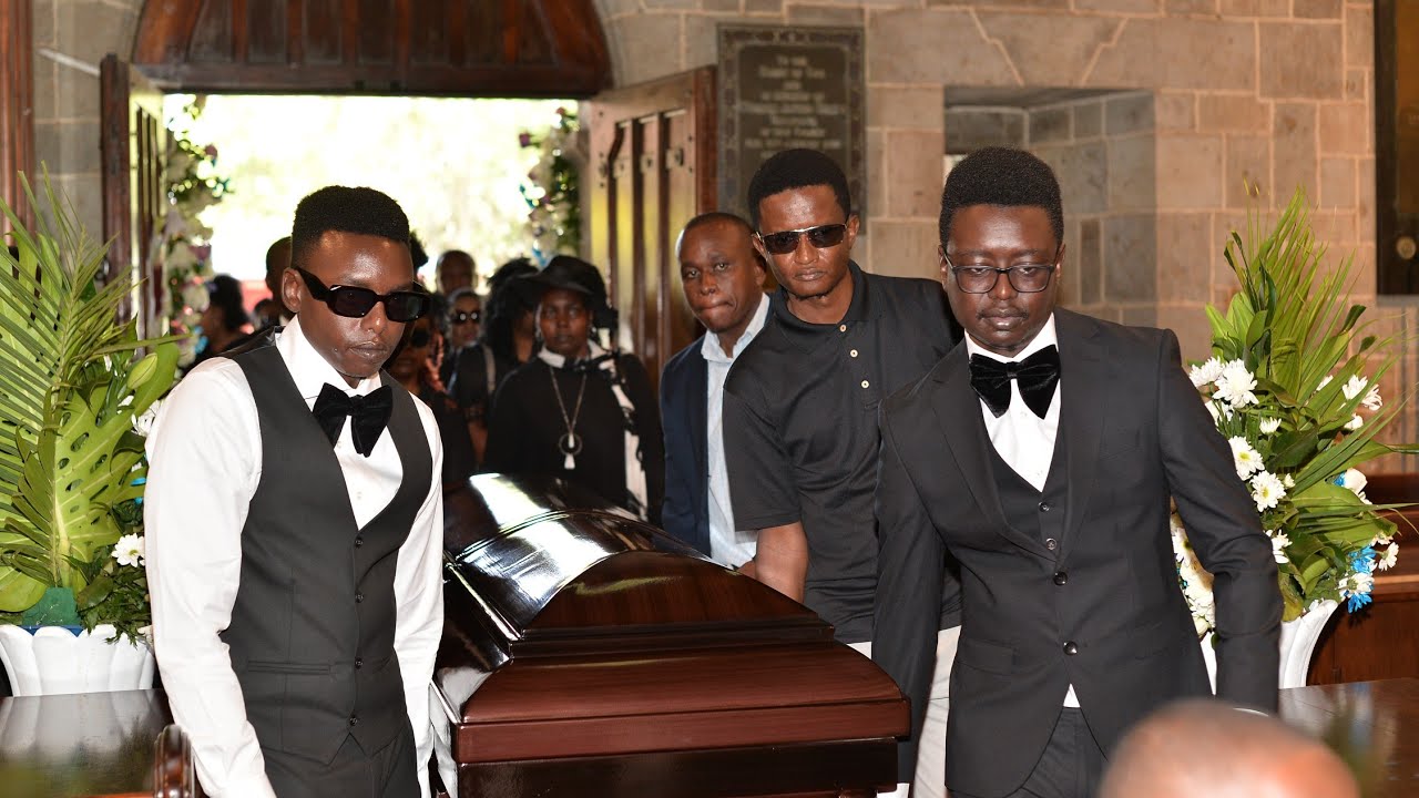 ERIC MUTUGI KIVUTI FUNERAL SERVICE AT KANYUAMBORA, EMBU - YouTube