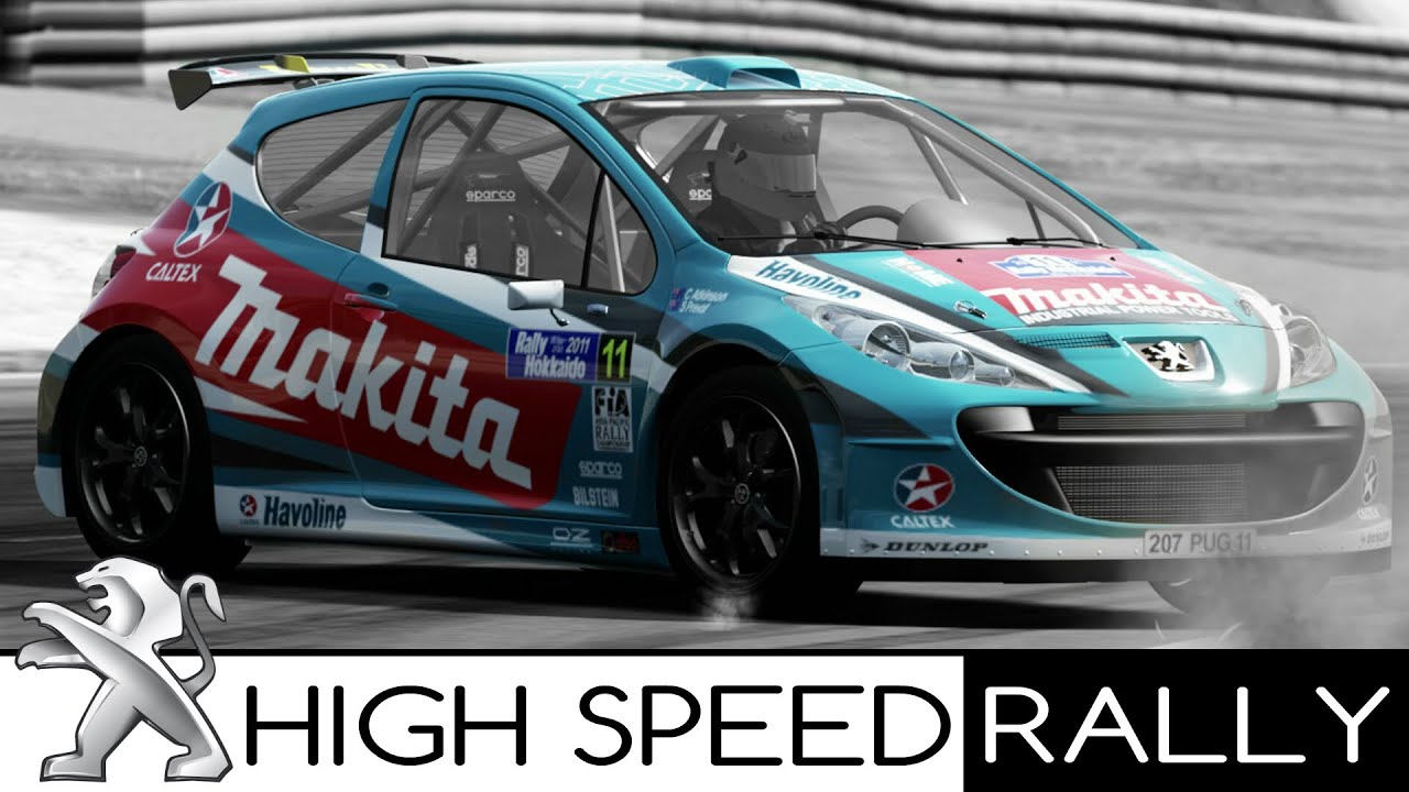 Forza Motorsport - High Speed Rally Drift - Peugeot 207 WRC - YouTube