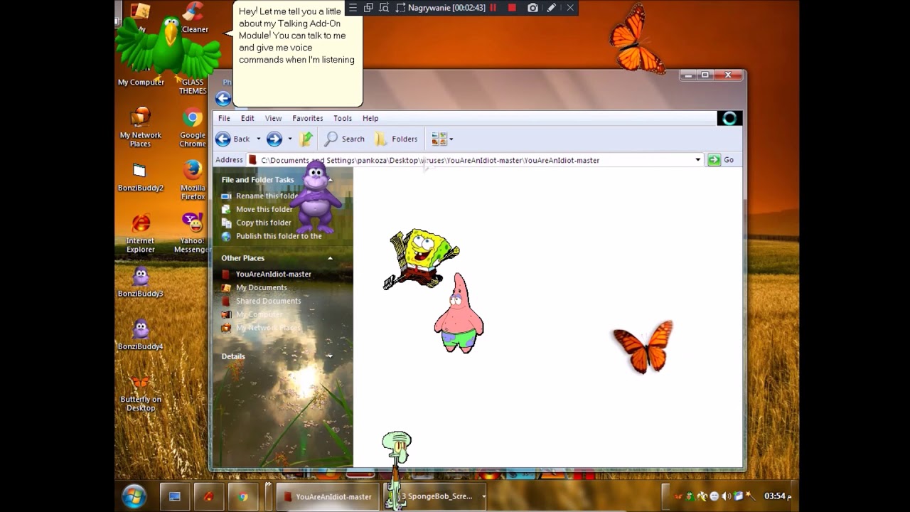 Niszczenie Windows Glass XP Super 2014 za pomocą wirusów - YouTube