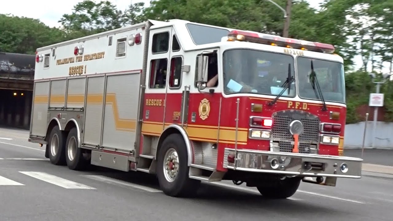 PFD Rescue 1 Responding - YouTube