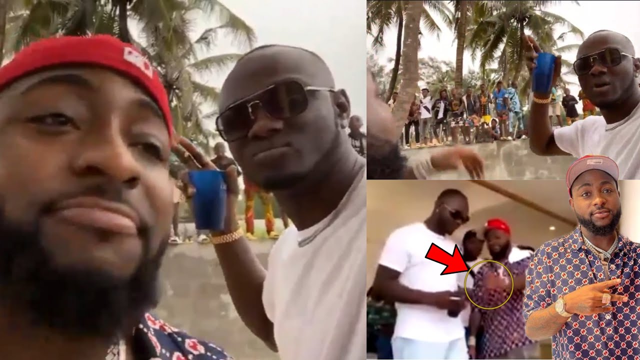 See how Davido Tried to Stop Obama Dmw From Taking this Substance Which ...