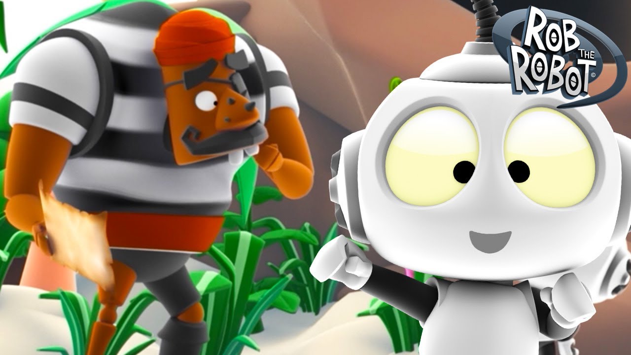 The Greasy Pirate Blackbeard | Rob the Robot & Friends - Funny Kids TV ...