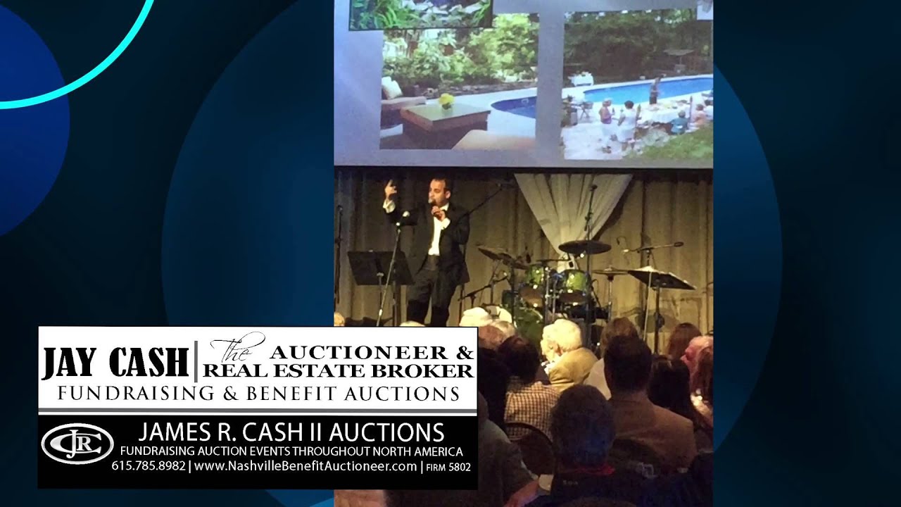 Jay Cash Benefit Auctioneer - YouTube